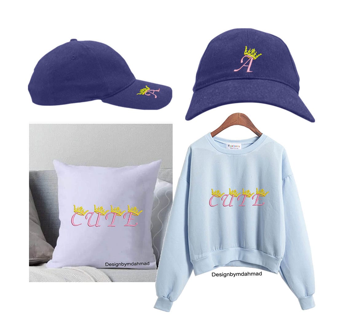 Letters Embroidery Design Set - Font Embroidery Designs Machine ...