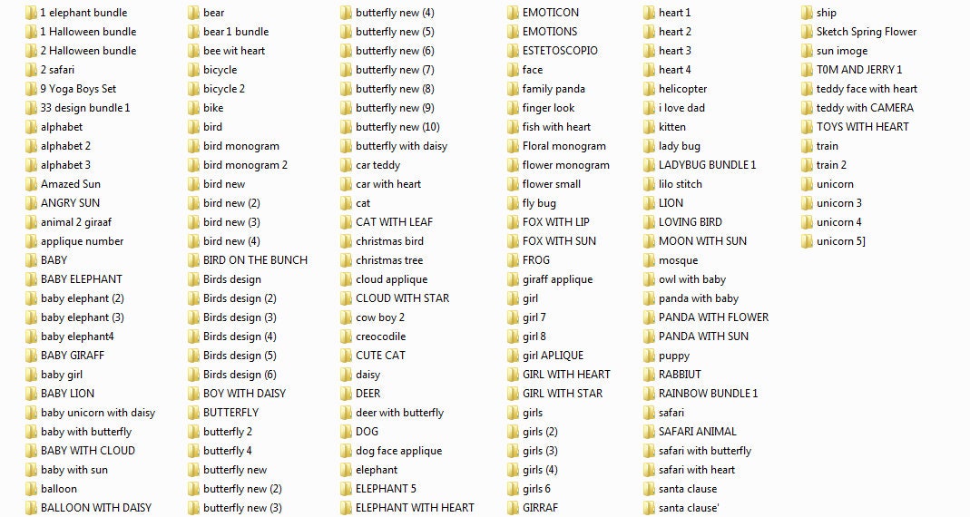 300 Ultimate Embroidery Design Mega Bundle Machine Embroidery Designs ...