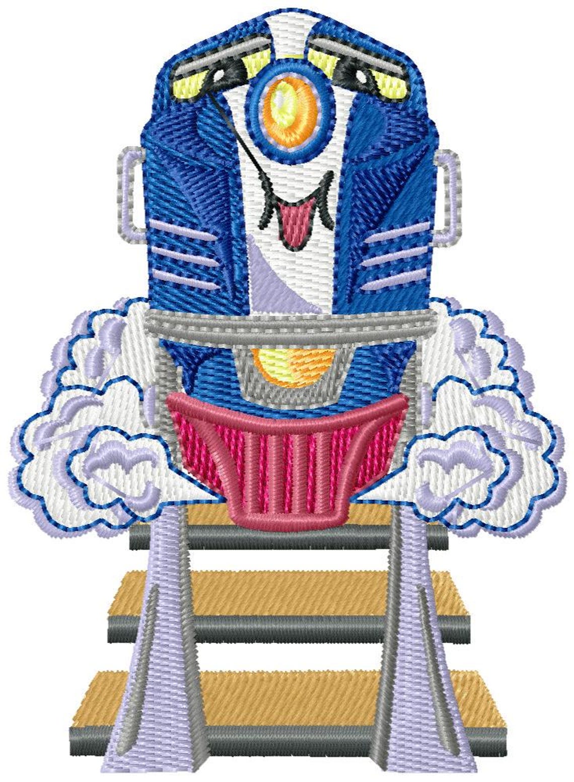 Train Engine Embroidery Design Bundle- Trains Embroidery Designs ...