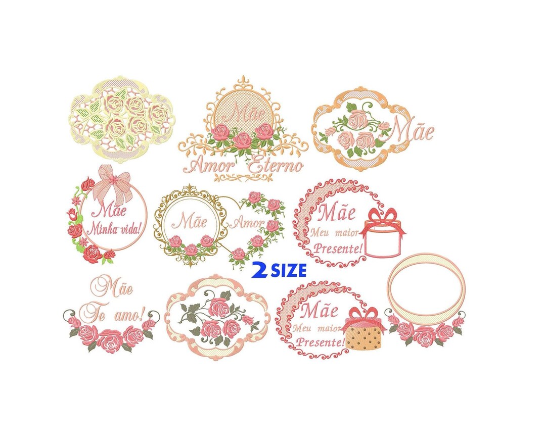 12+ Mother Monogram Embroidery Design Bundle - Mama Embroidery Designs ...