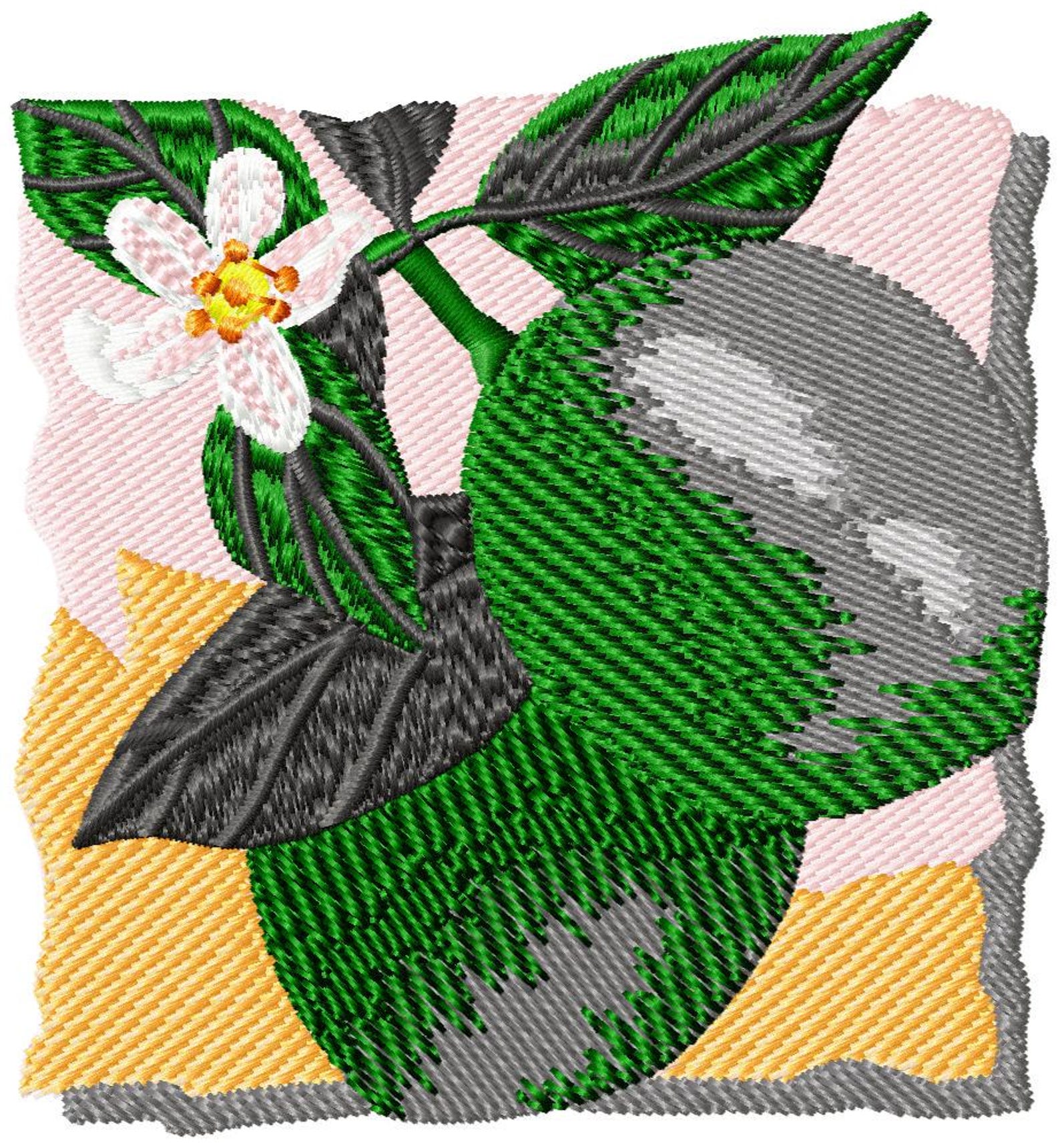 Fruit Frame Patch Embroidery Design Bundle - Fruit Bunch Monogram ...
