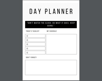 Daily Motivation Planner - Etsy
