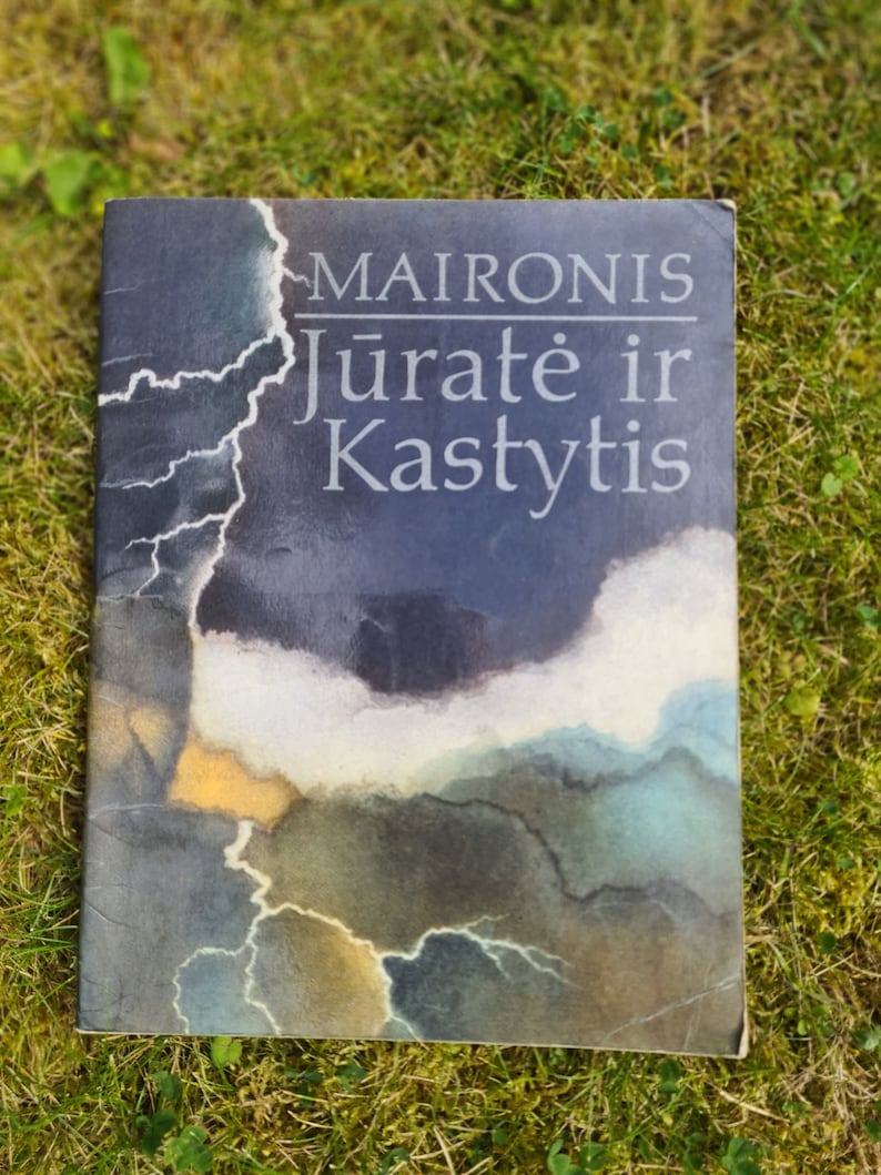 Vintage Lithuanian Book jūratė Ir Kastytis, Romantic Lithuanian Love ...
