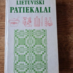 Vintage Recipe Book Lietuviški Patiekalai (lithuanian Disches ...