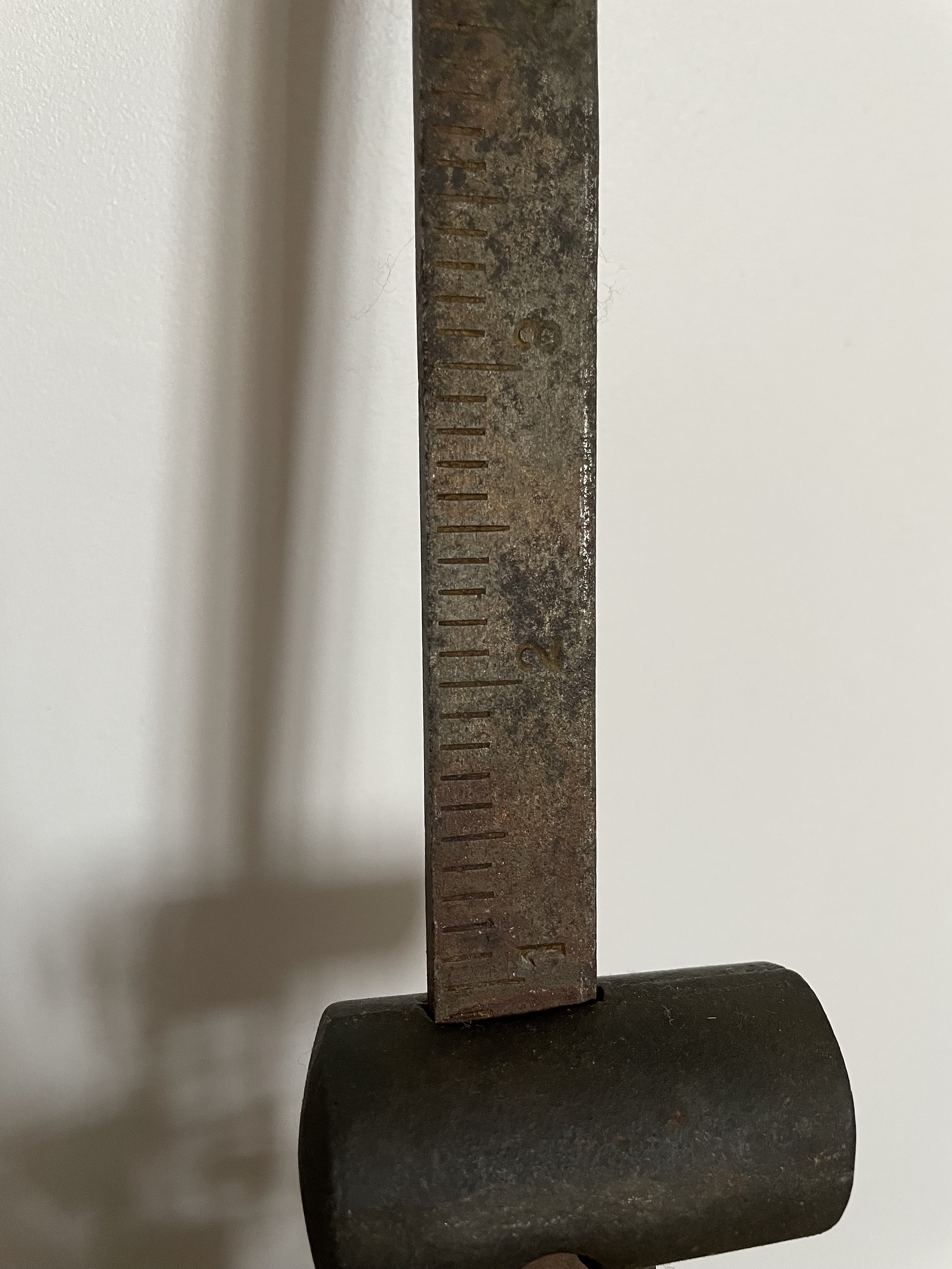 Vintage Cast Iron Hanging Balance Scale Collectible Vintage Weighting ...