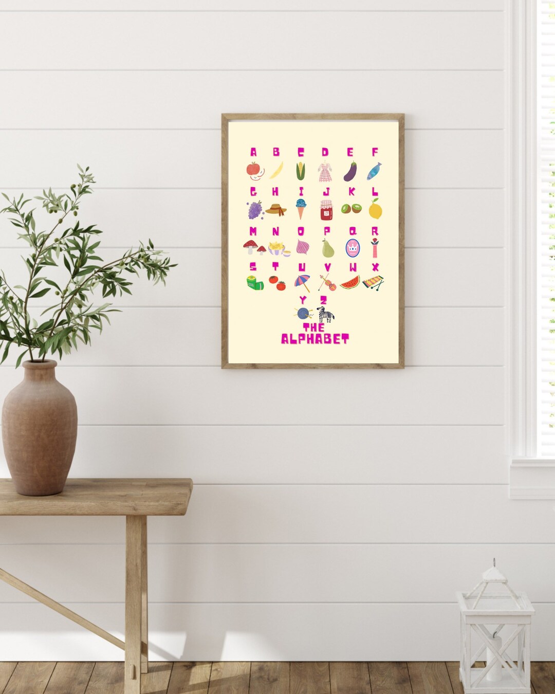 The Alphabet Poster Digital Print - Etsy