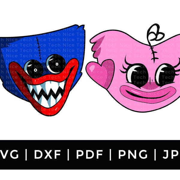 Print Then Cut Huggy Wuggy Svg - Etsy