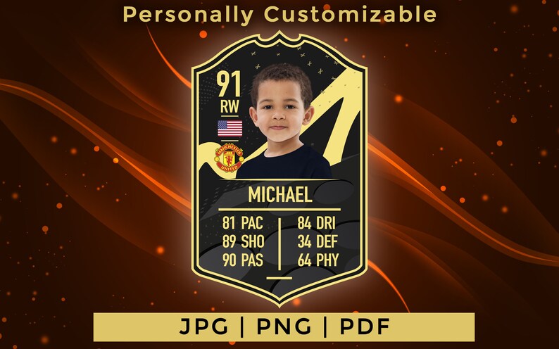 Football Fifa Soccer Cards Fut Card High Definition Special - Etsy