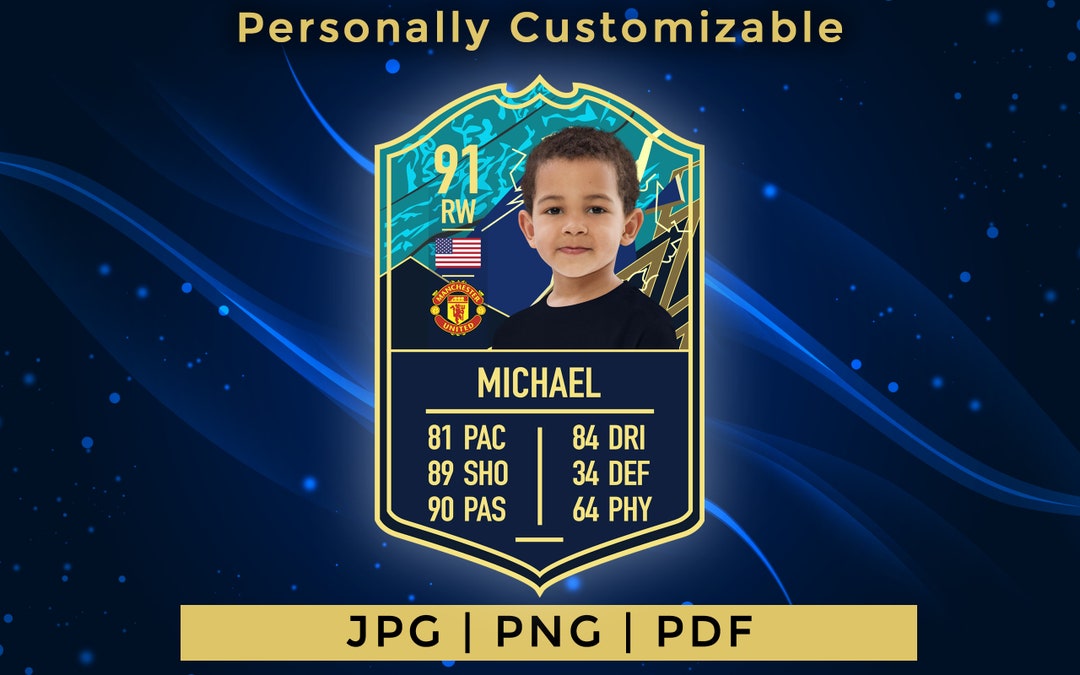 Special Fifa Football Cards Fut Card High Definition Special - Etsy