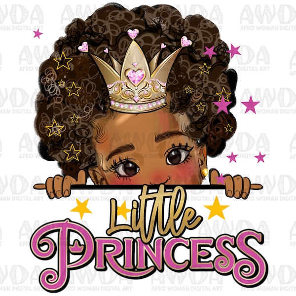 Afro Princess Svg - Etsy