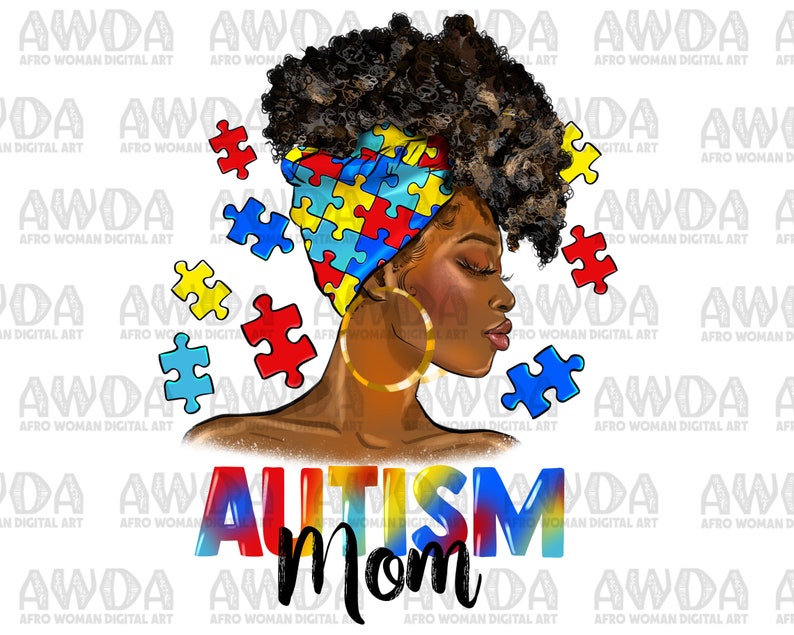 Autism Mom Png Sublimation Design Download Autism Awareness - Etsy