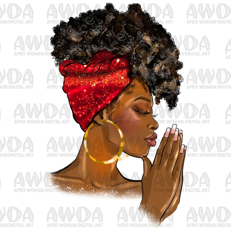 Black Praying Queen Svg - Etsy