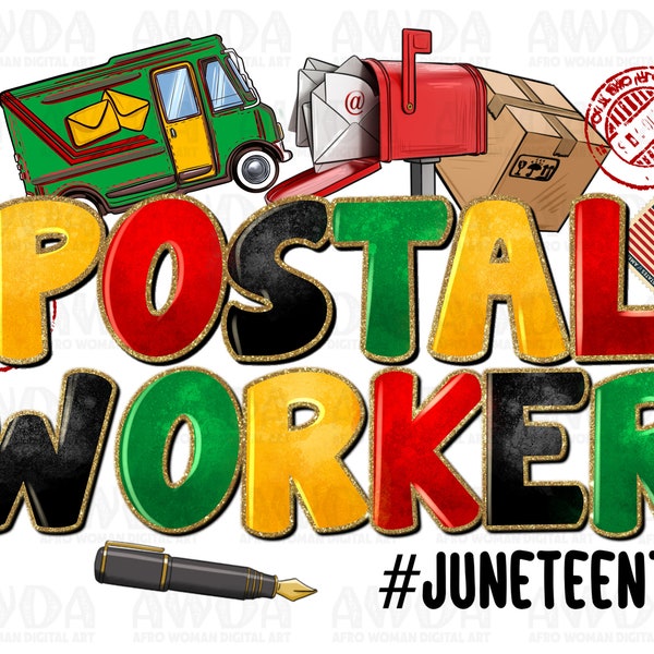 Postal Worker Svg - Etsy