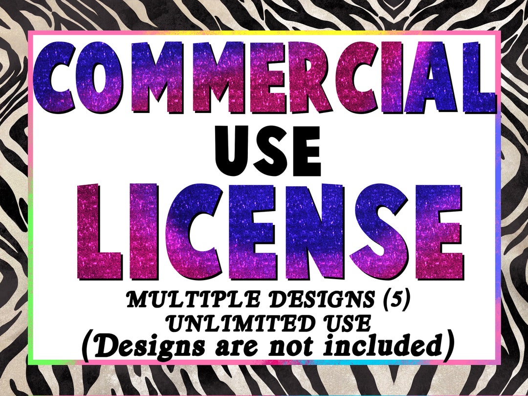 Commercial Use License for Small Businesses and Physical Products ...