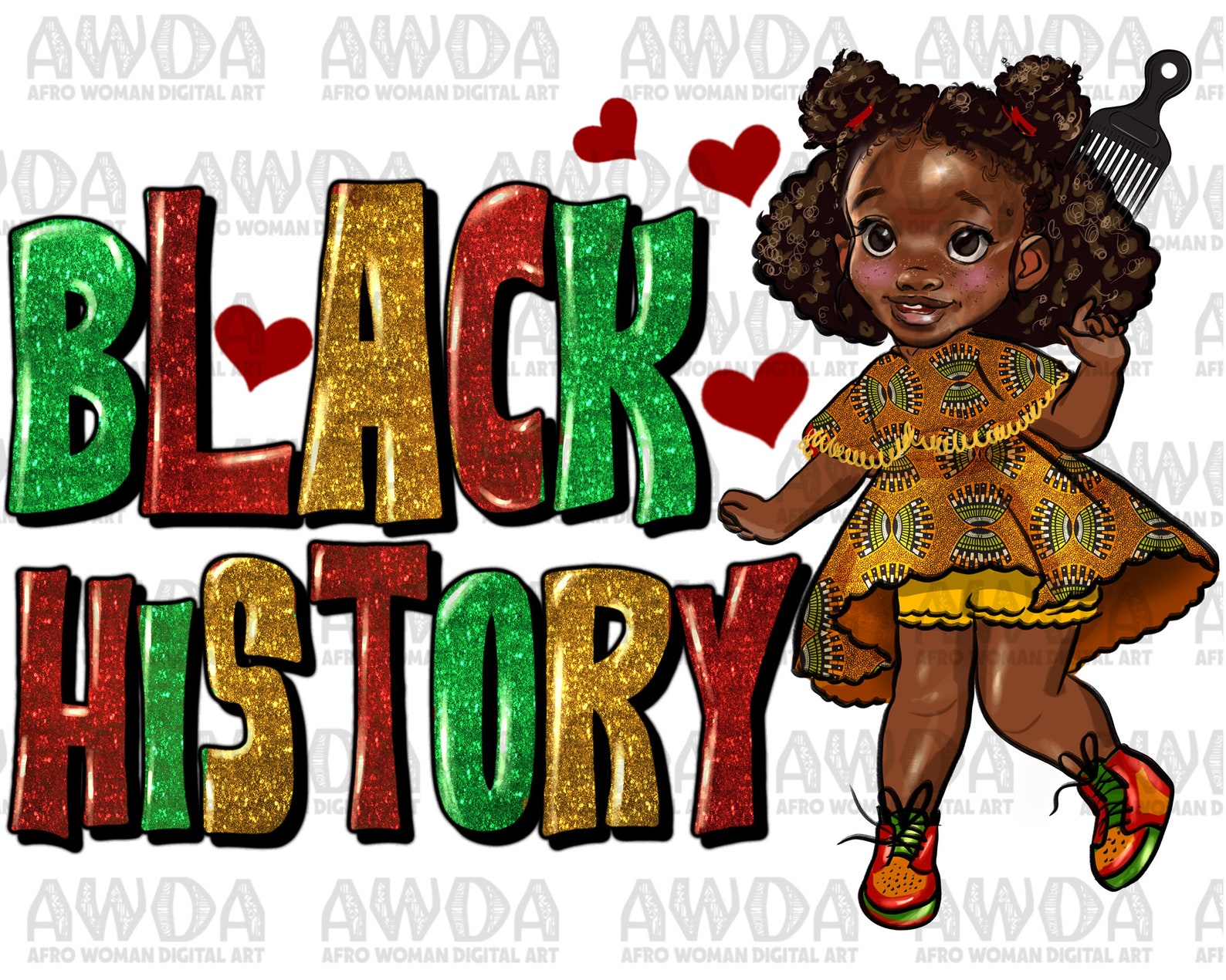 Black History Afro Girl Png Sublimation Design Black Girl - Etsy