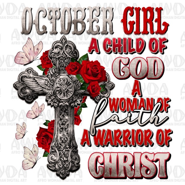 October Girl Png - Etsy