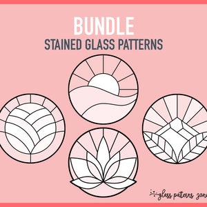CIRCULAR, Stained Glass Pattern, Stained Glass Patterns, DIY Stained ...