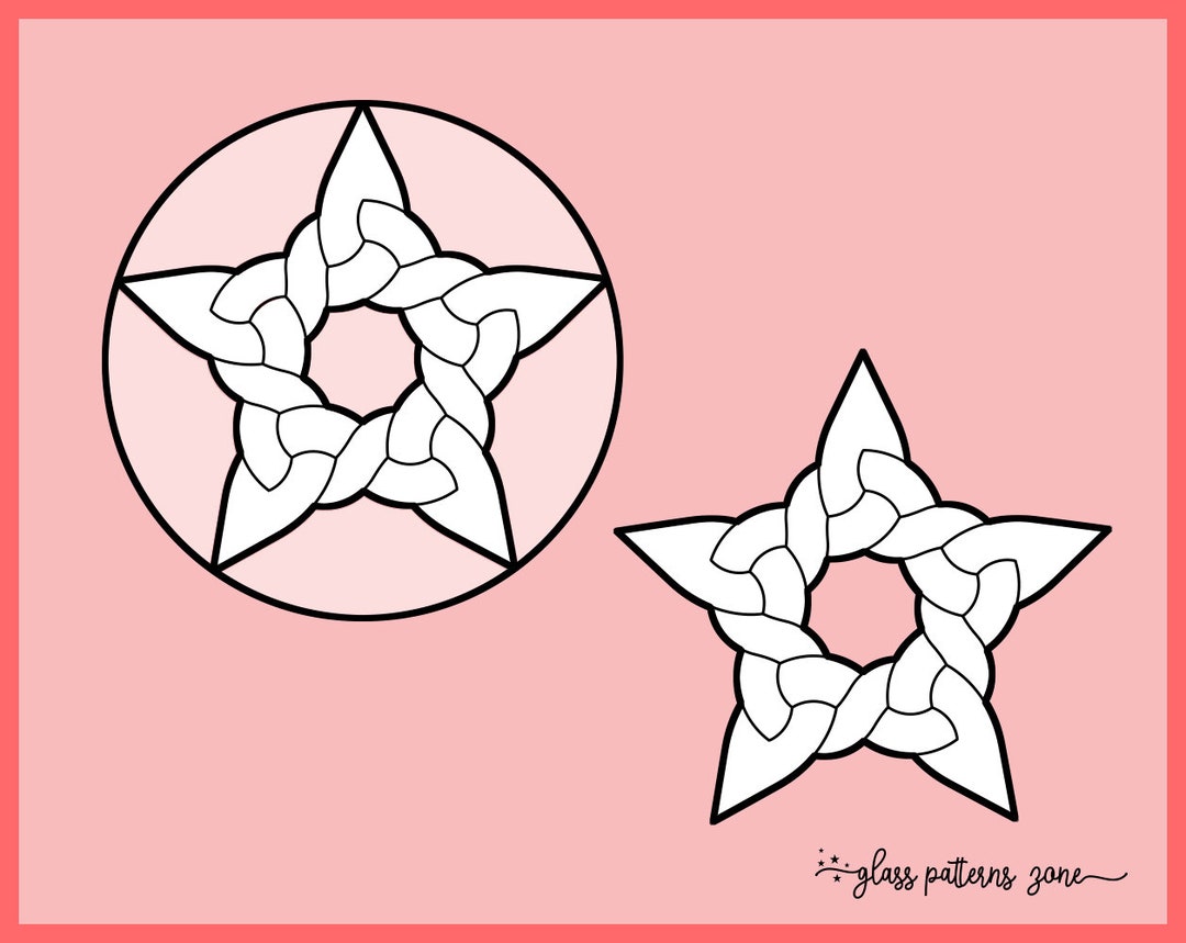 CELTIC, Stained Glass Pattern, Stained Glass Patterns, DIY Stained ...