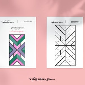 ICE, Stained Glass Pattern, Stained Glass Patterns, DIY Stained Glass ...