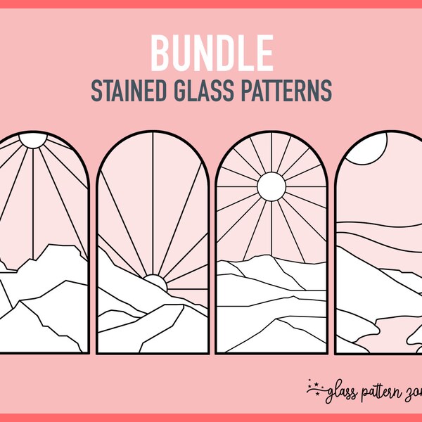 Free Stained Glass Patterns - Etsy
