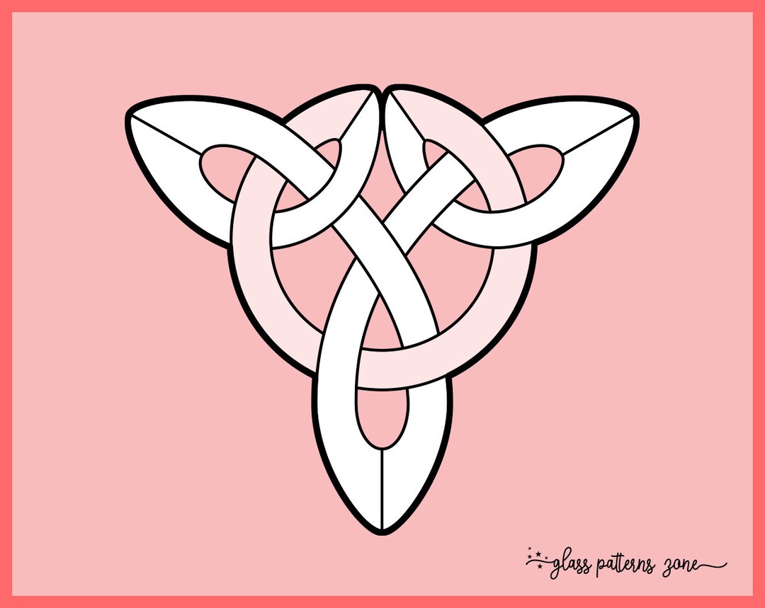 CELTIC, Stained Glass Pattern, Stained Glass Patterns, DIY Stained ...