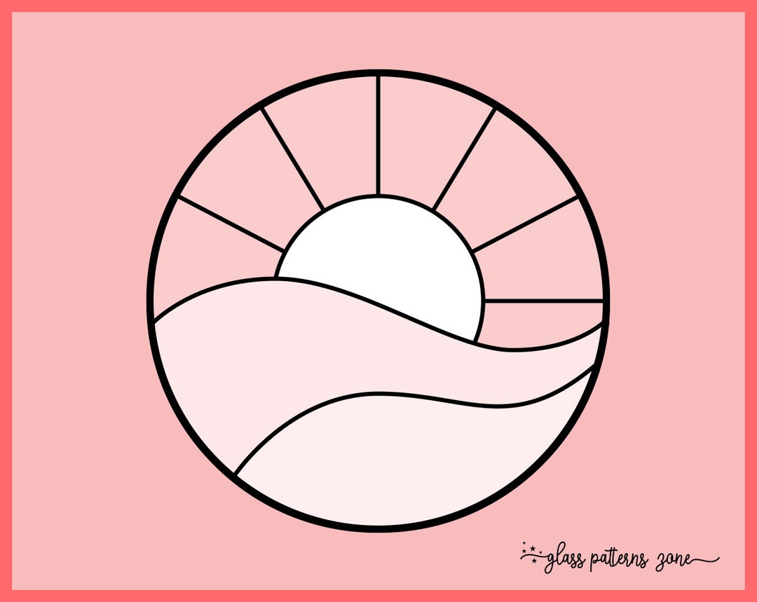 SOLAR, Stained Glass Pattern, Stained Glass Patterns, DIY Stained Glass ...