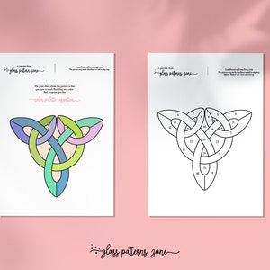 Celtic Stained Glass Pattern Bundle: DIY Irish Designs (PDF) - Etsy