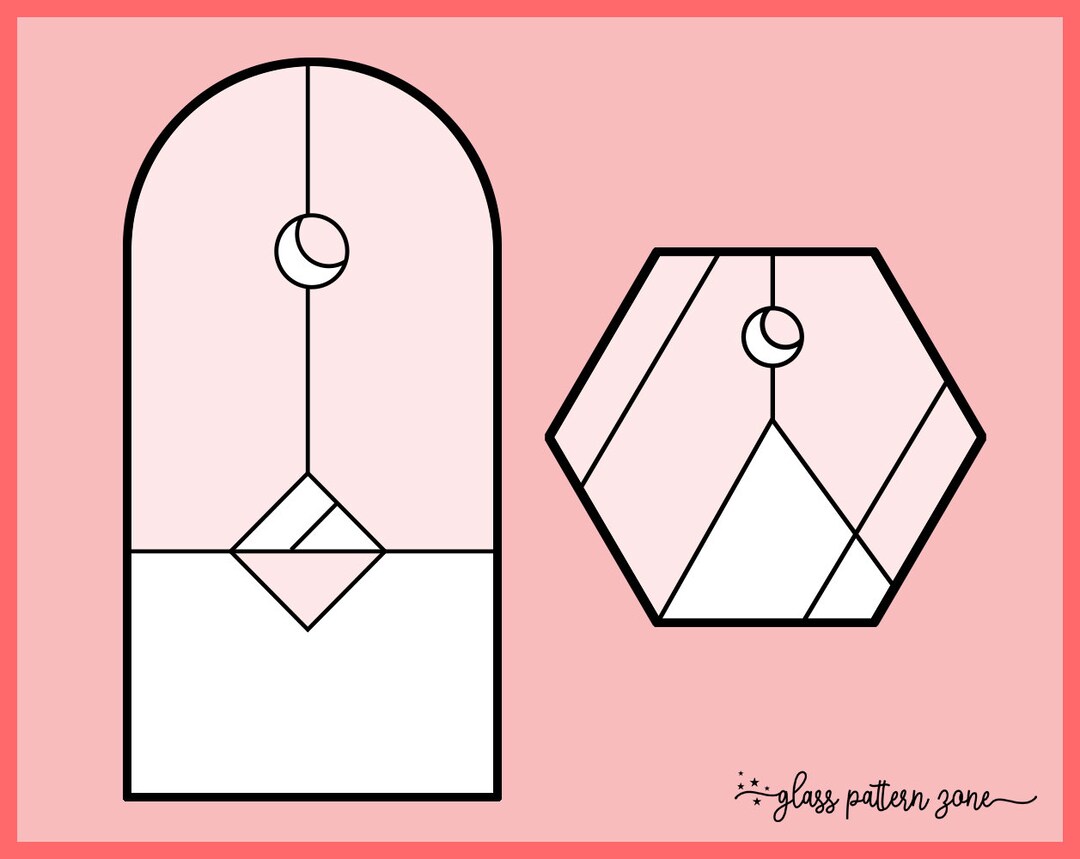 ICE, Stained Glass Pattern, Stained Glass Patterns, DIY Stained Glass ...