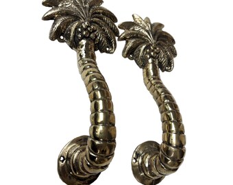 Door Pulls Palm Tree - Etsy