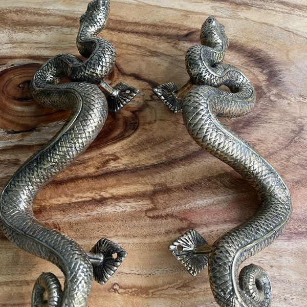 Snake Door Handle - Etsy