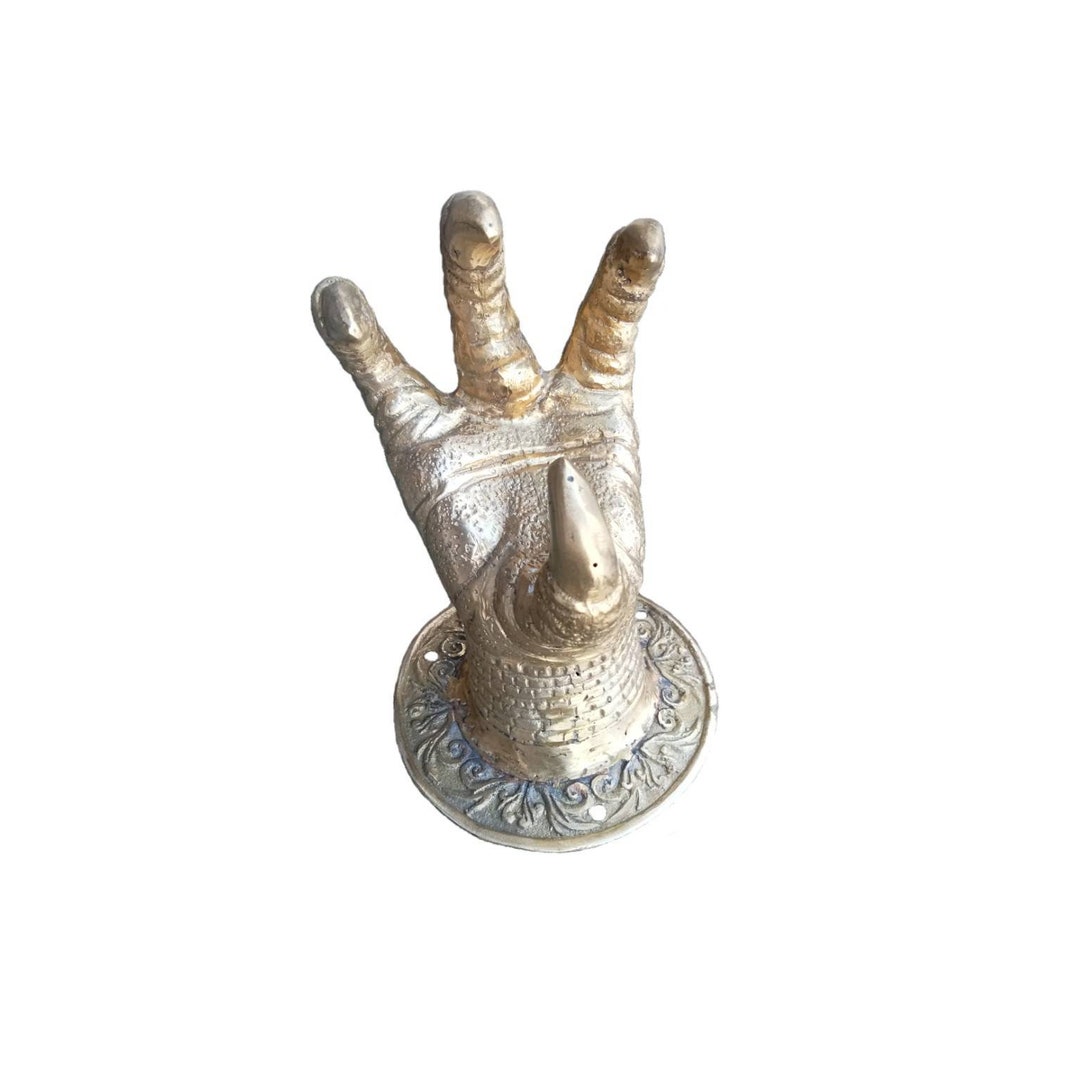 Brass Large Heavy Claw Hand - Etsy