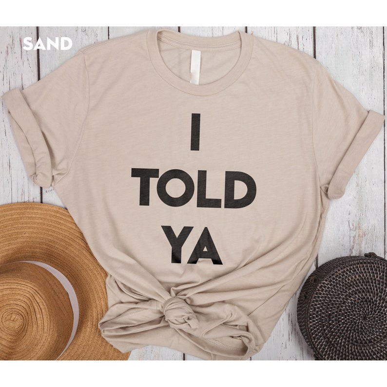 Retro I TOLD YA Challengers Movie T-shirt Zendaya Tee Vintage Mike ...
