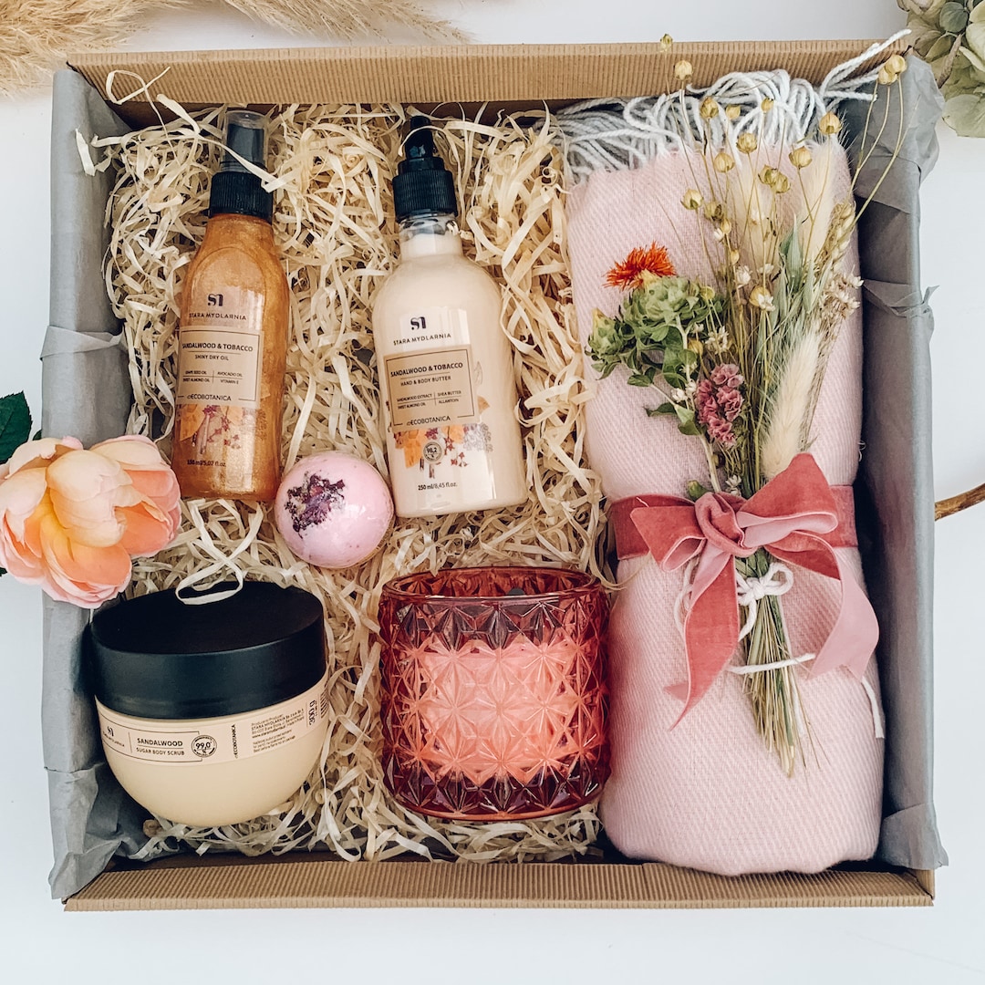 Self Care Gift Box Spa Gift Set Hello Fall Care Package - Etsy