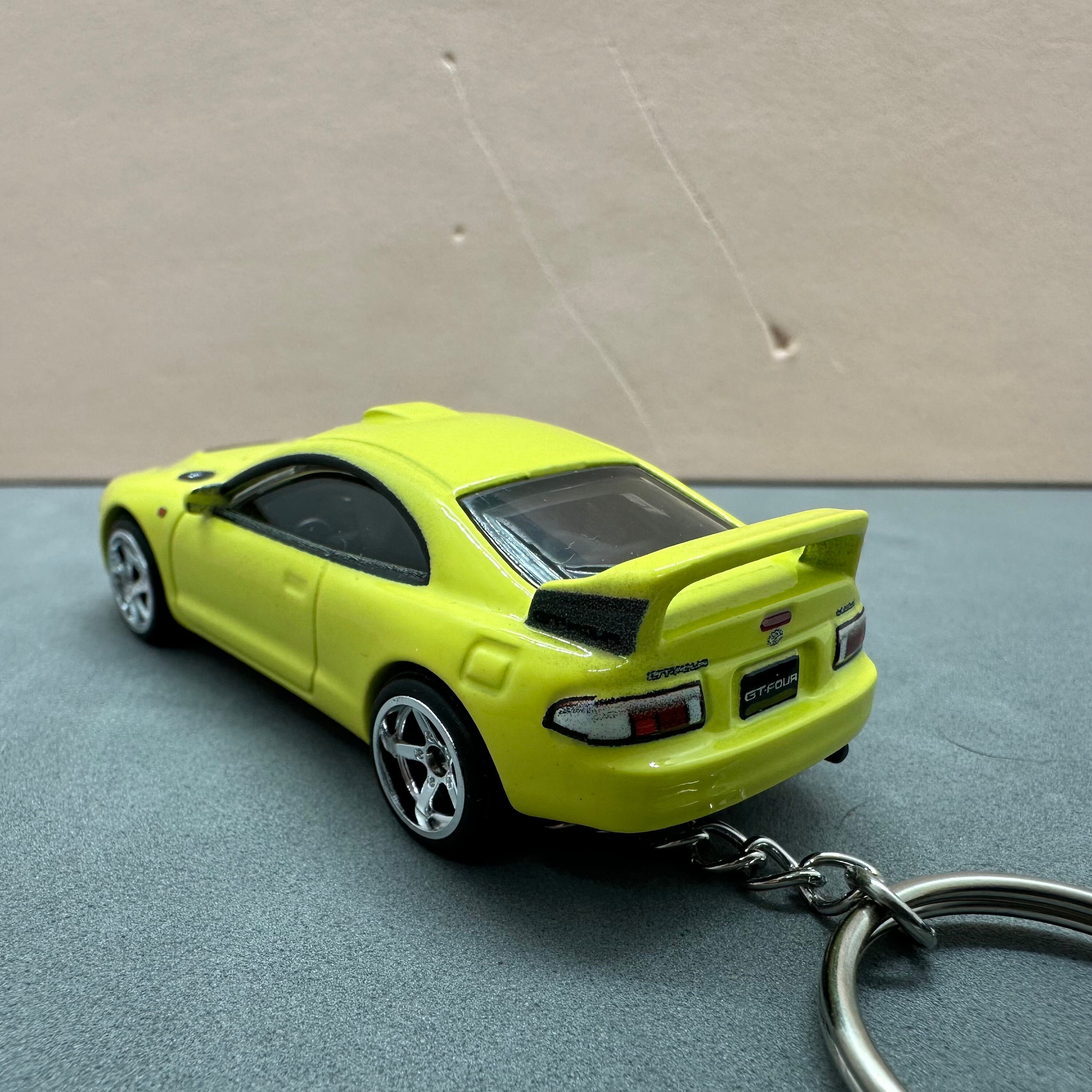 1995 Celica Gt-four Mini 3d Car Keychain Keyring Yellow - Etsy Australia