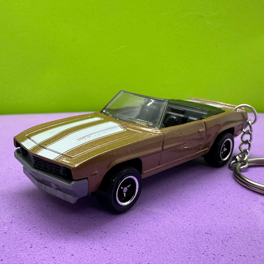1969 SS Wagon Mini 3d Car Keychain Keyring Gold Muscle Car - Etsy