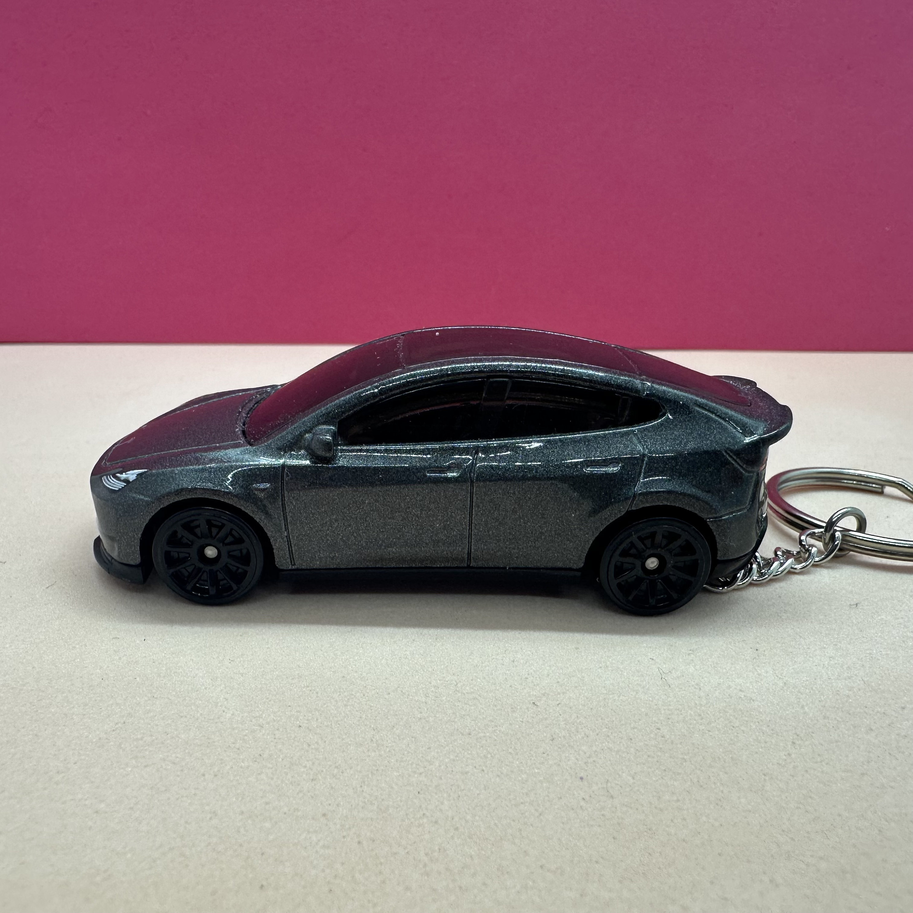 Tesla Model Y Electric Vehicle EV Mini 3d Car Keychain Keyring - Etsy