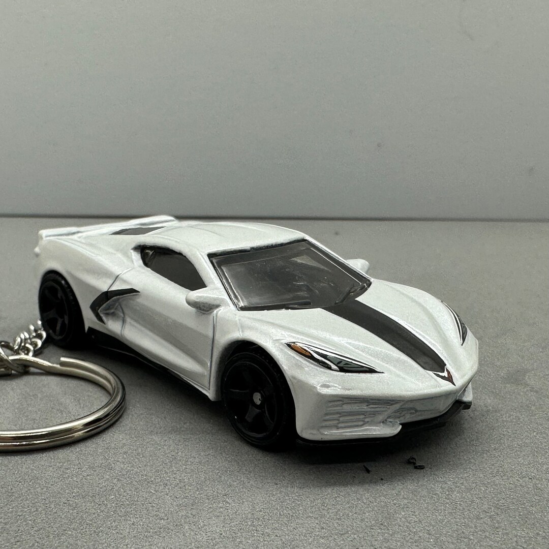 2020 Muscle 3d Car Keychain Keyring White Black - Etsy