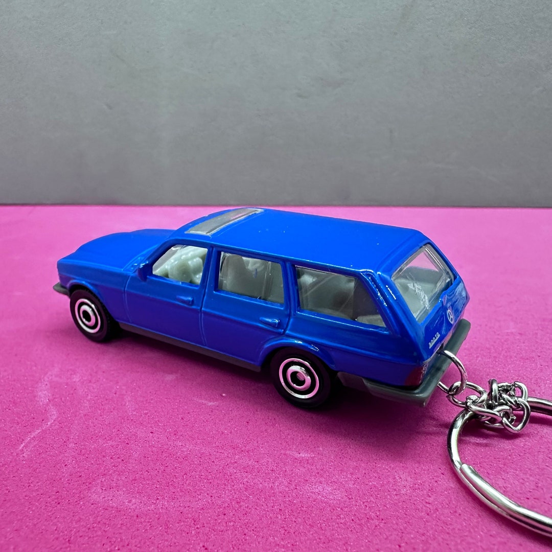 1980 MB W123 Wagon Mini 3d Car Keychain Keyring Blue - Etsy