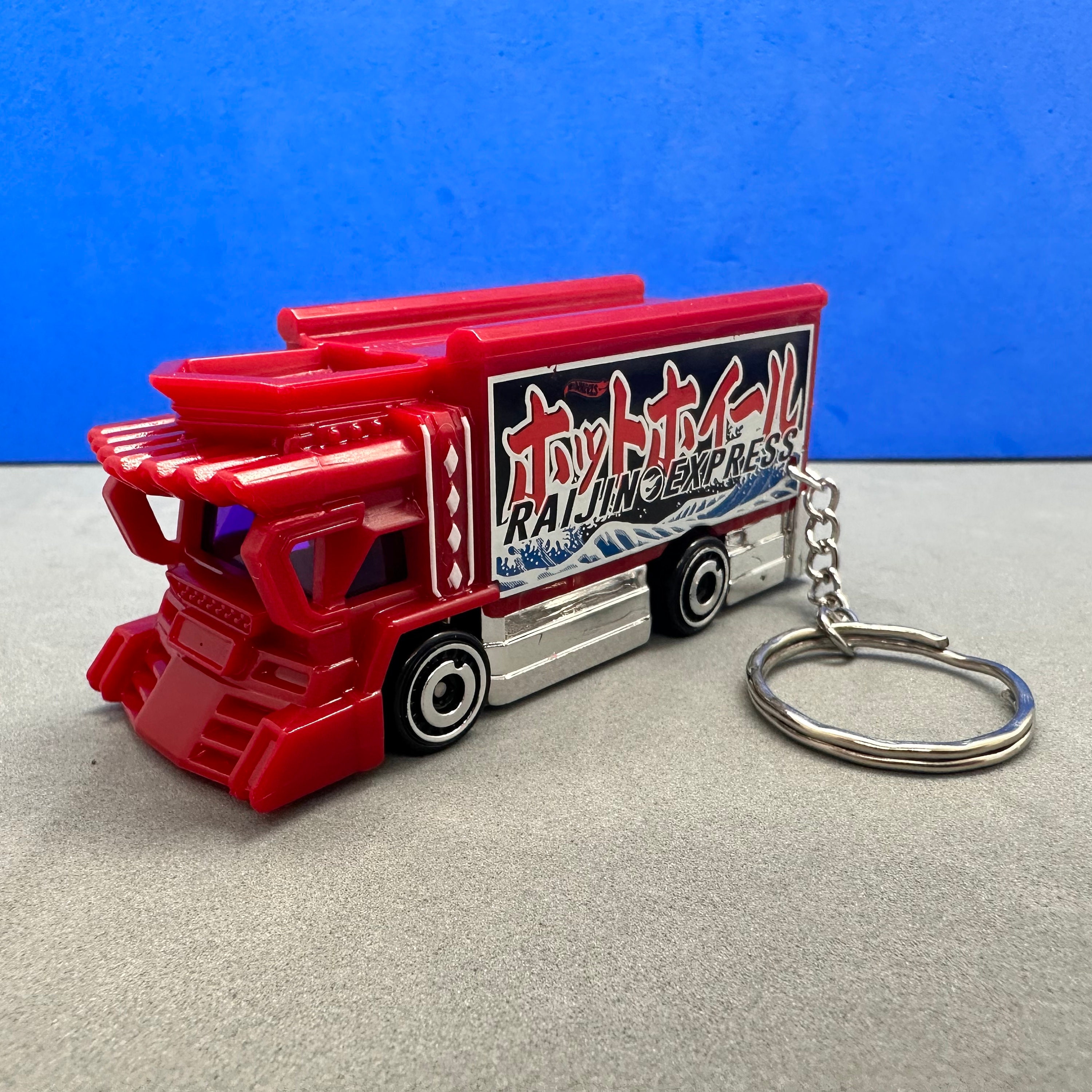 Bosozoku Truck Rig Mini 3d Car Keychain Keyring Red - Etsy