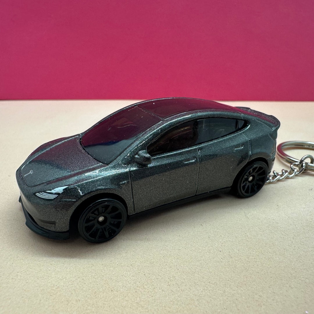 Tesla Model Y Electric Vehicle EV Mini 3d Car Keychain Keyring - Etsy