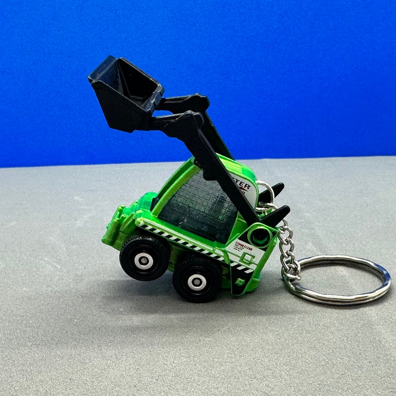 Skidster Bobcat Mini 3d Car Keychain Keyring Green - Etsy