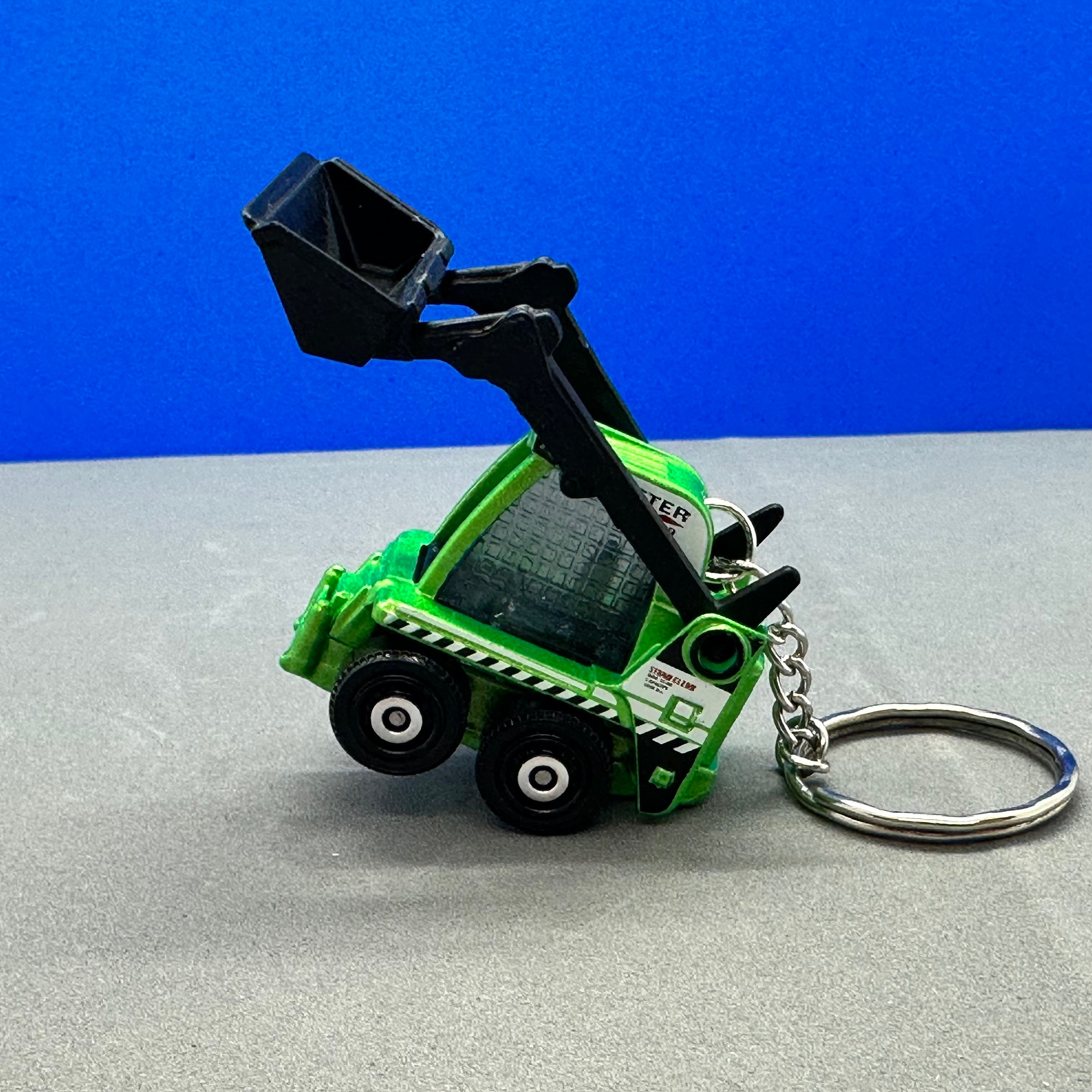 Skidster Bobcat Mini 3d Car Keychain Keyring Green - Etsy