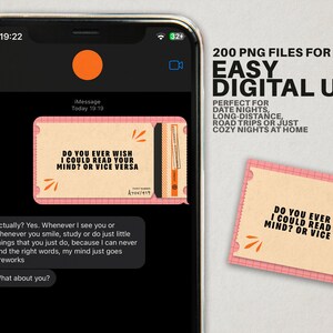 200 Printable/digital Conversation Cards/ Questions for Couples ...