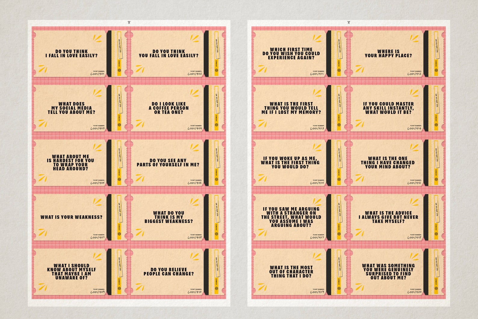 200 Printable/digital Conversation Cards/ Questions for Couples ...