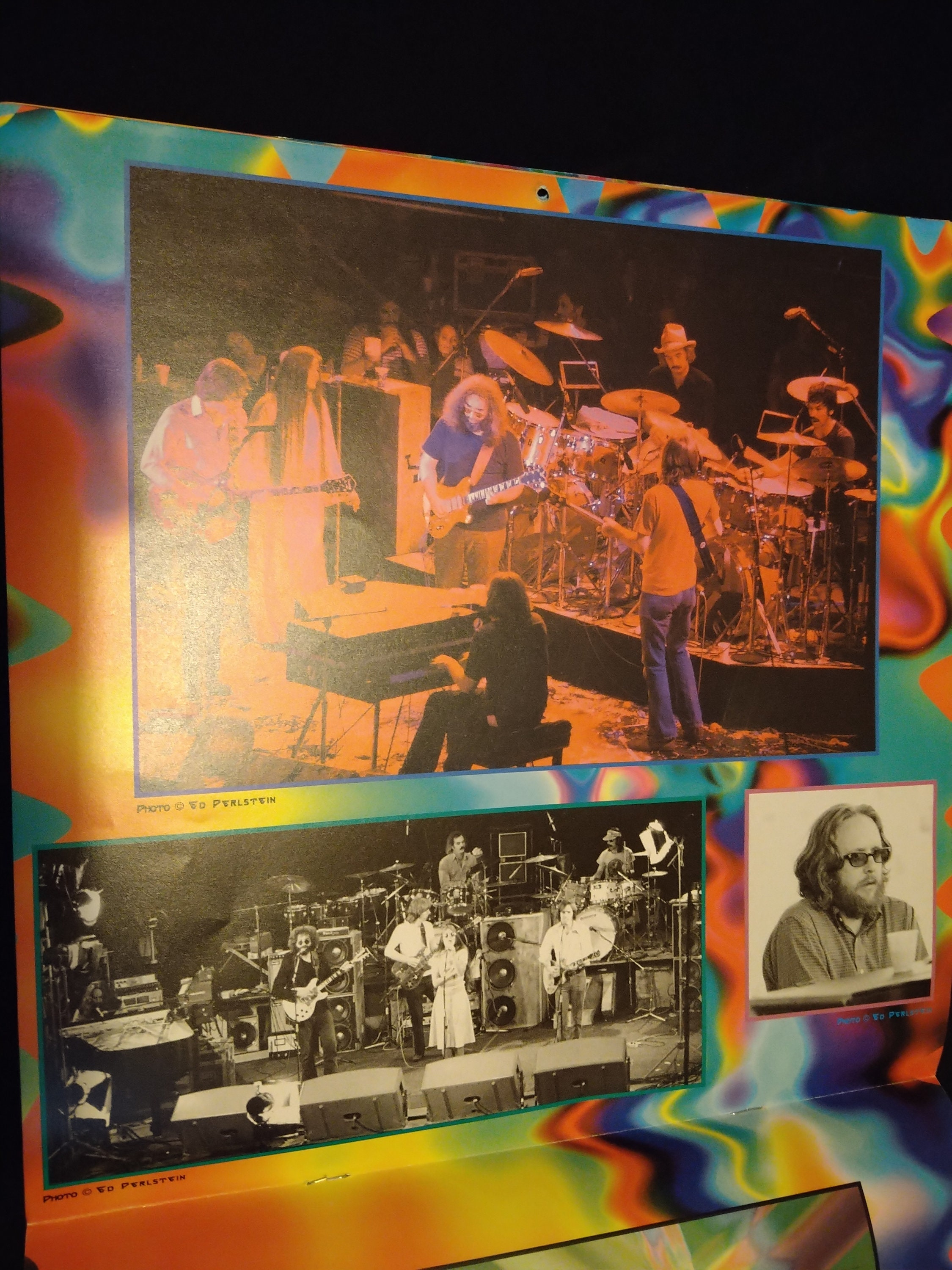 Official Vintage Grateful Dead Calendar 2000 Jerry Garcia Bob Weir Phil ...