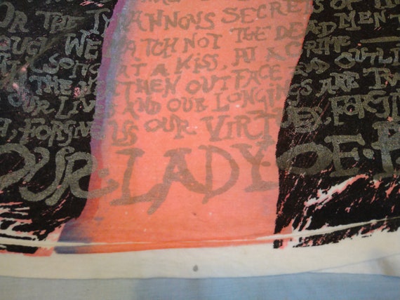 Original Rare Vintage Siouxsie Sioux Our Lady Of Pain… - Gem