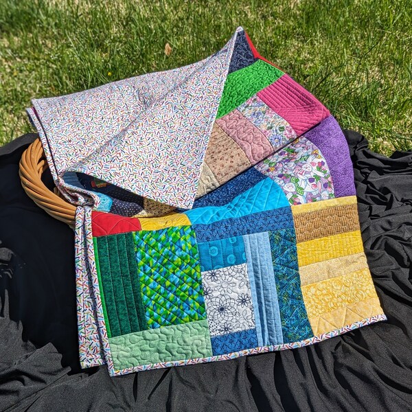 Scrap Quilt - Etsy