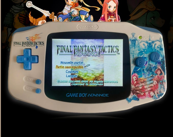 Game Boy Advance Edition Final Fantasy LCD - Etsy