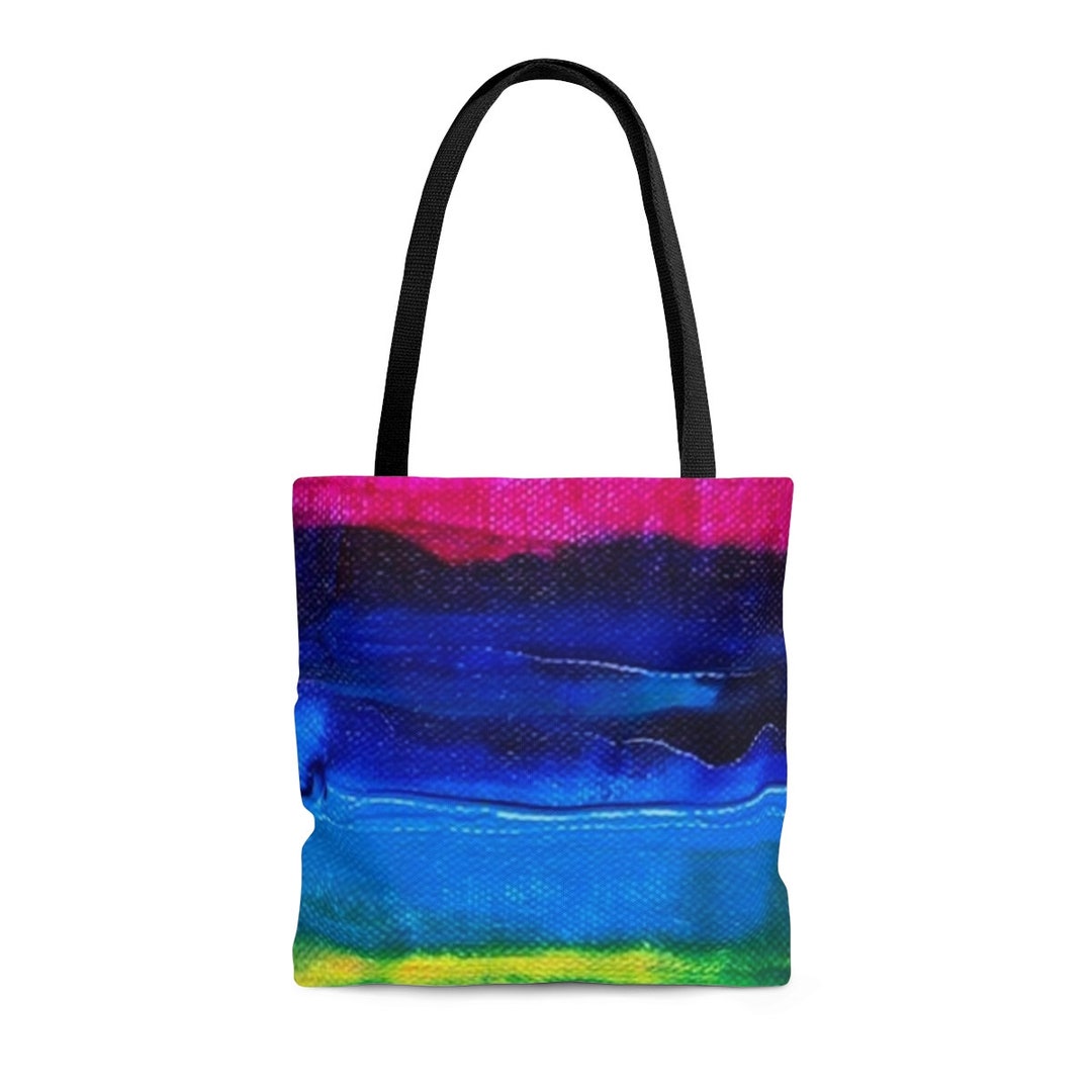 Rainbow AOP Tote Bag Nice to Have Pride Rainbow / Pride Gift - Etsy
