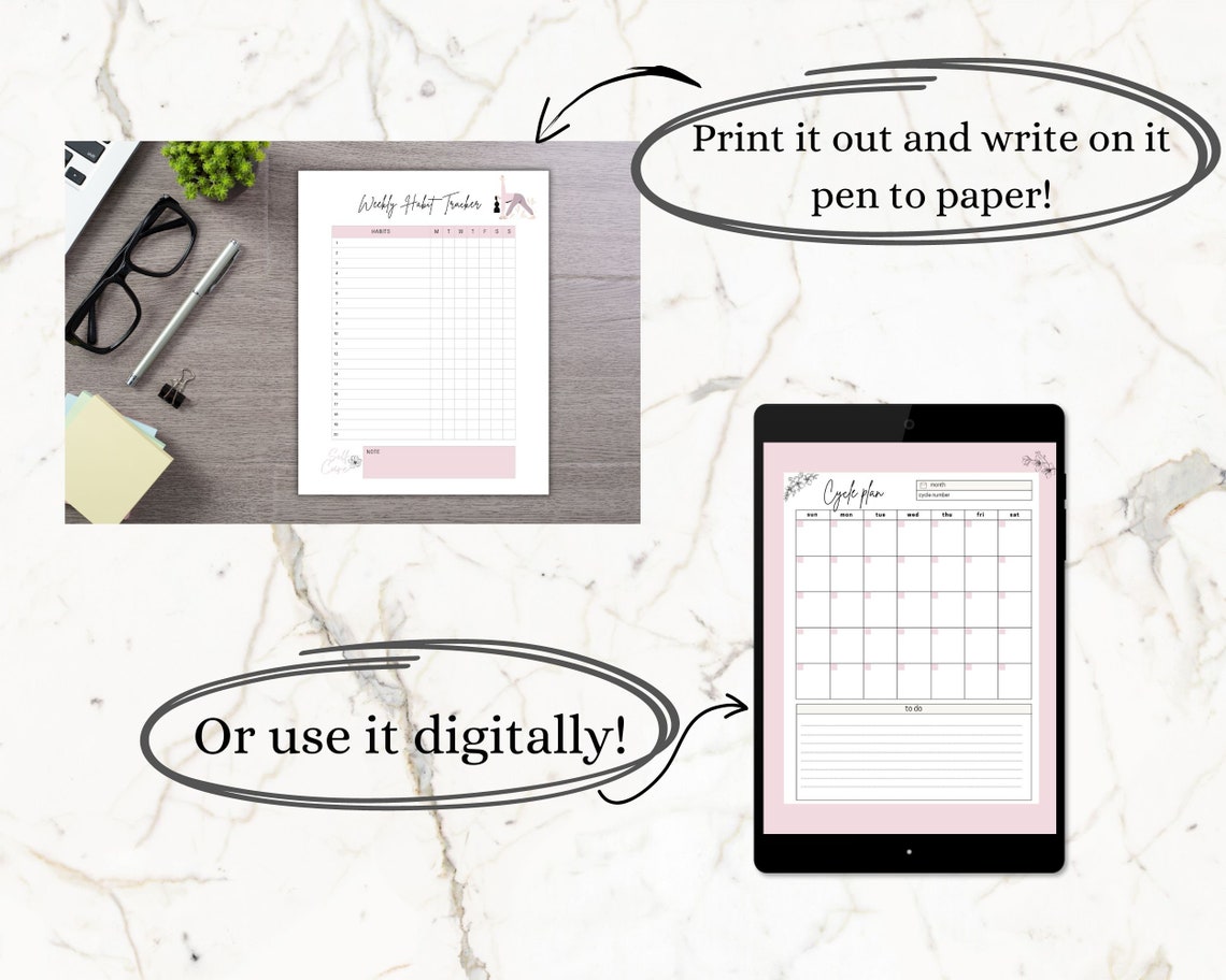 Printable IVF Planner, Infertility Treatment Planner, Fertility Planner ...